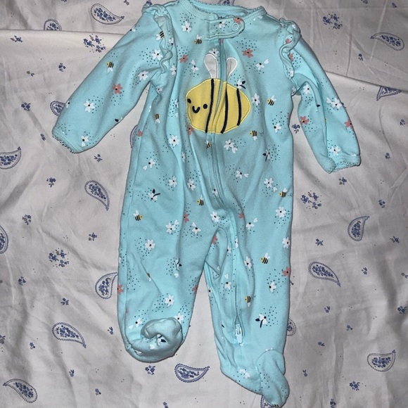 Carter's | One Pieces | Very Cute Bumble Bee Footies With Dual Zipper ...